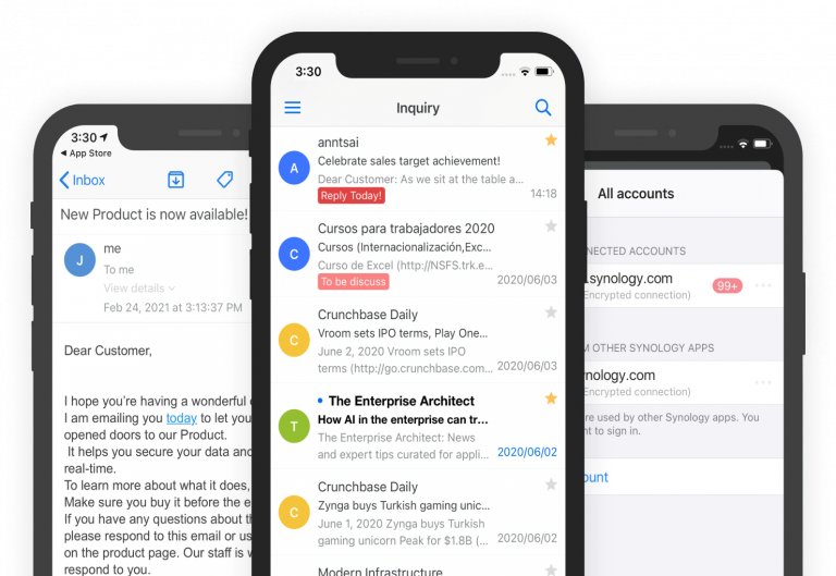So verwenden Sie den MailPlus-Webclient und die mobile App