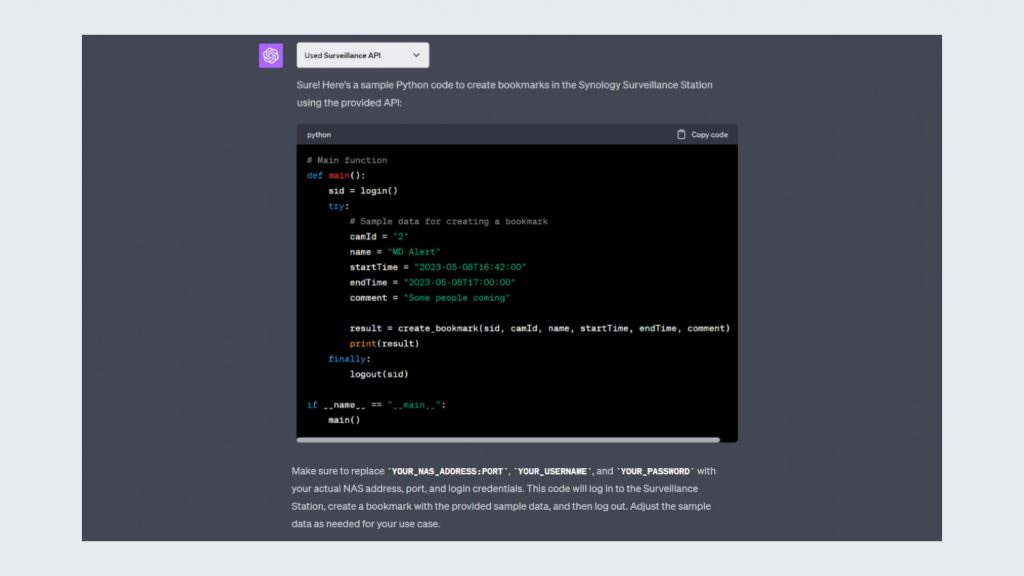 Zukunft der Videoüberwachung: Neue API- und Webhook-Tools von Synology